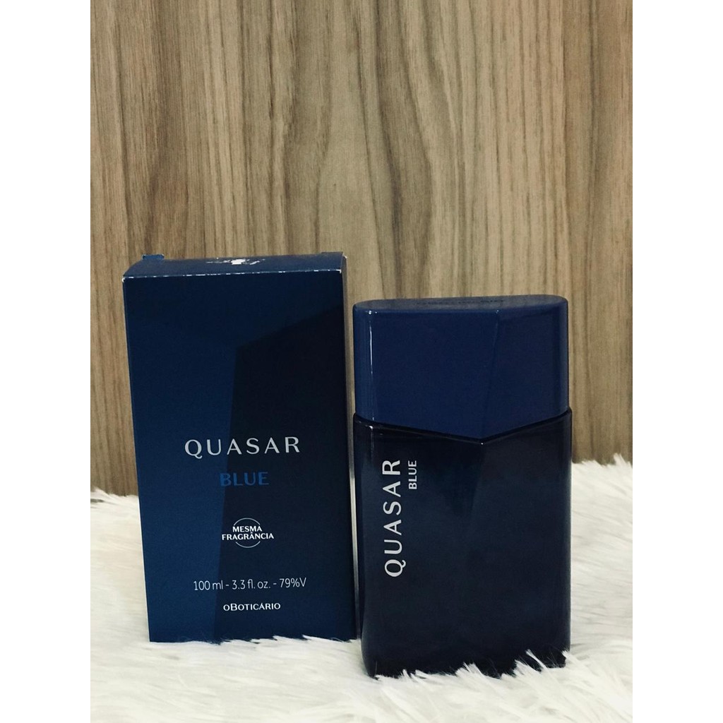 Perfume Masculino Quasar Blue 100ml | Shopee Brasil