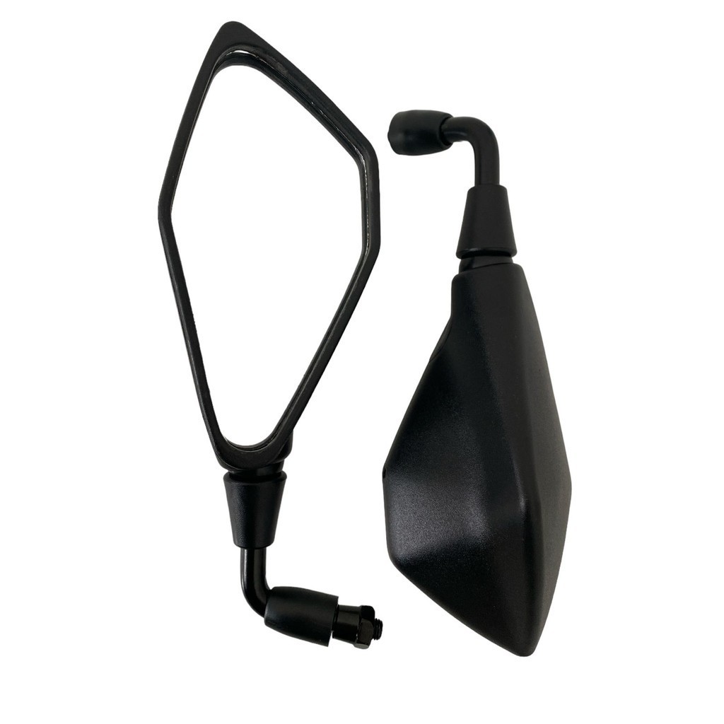 Par Retrovisor Kawasaki Z400 Haste Curta 90° REBAIXADO Rosca Honda ...