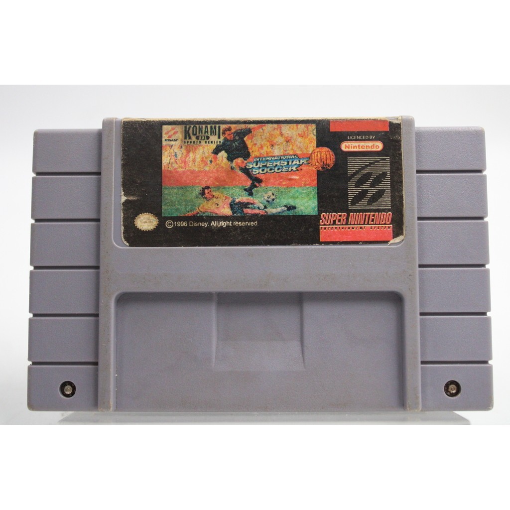 JOGO SUPER NES - INTERNATIONAL SUPERSTAR SOCCER DELUXE (2) | Shopee Brasil