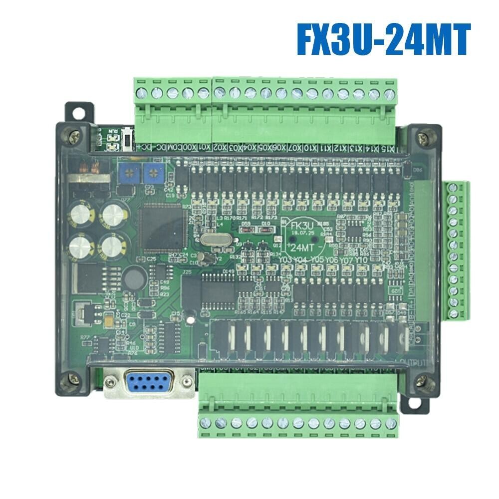 FX3U-24MR/14MR 24MT/14MT Controlador Lógico Programável Clp 14DI/10DO ...