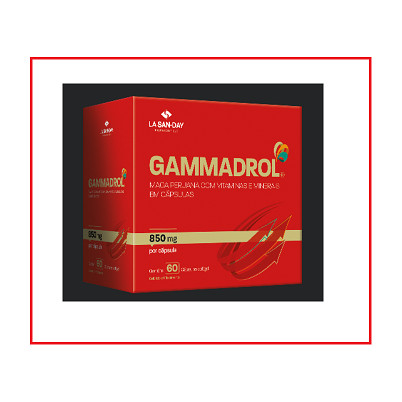 Gammadrol Com 60 Cápsulas - La San-Day | Shopee Brasil