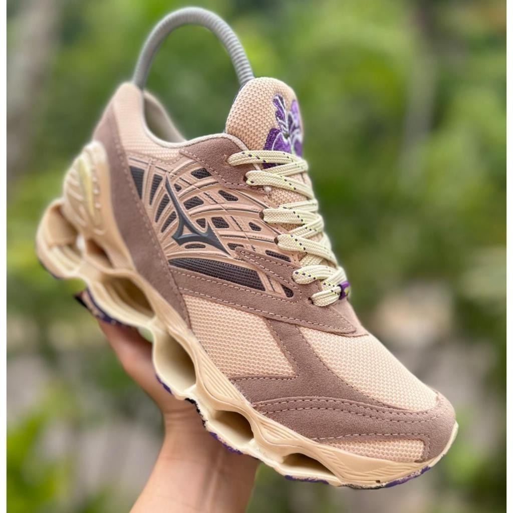 Tênis mizuno wave prophecy ls lançamento Flor de Lotus | Shopee Brasil