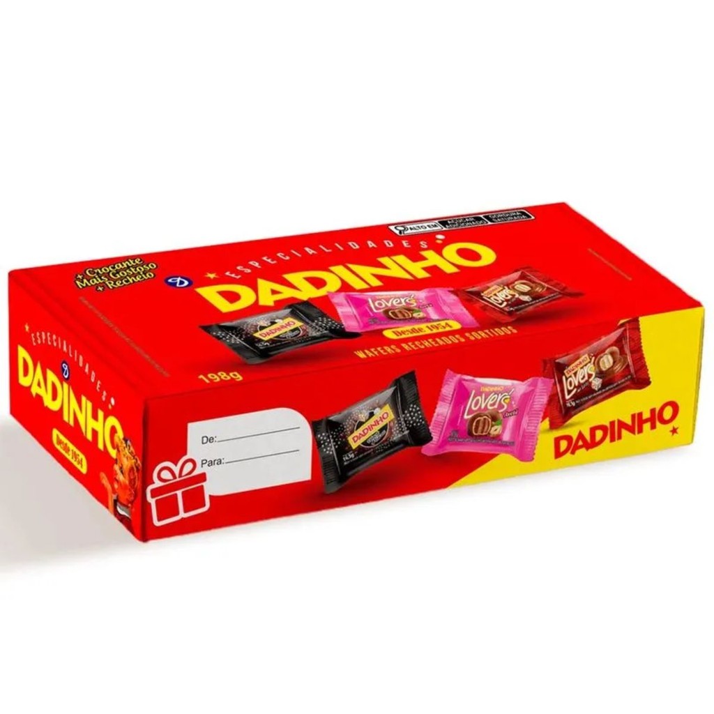 Caixa de Bombom Dadinho 198g | Shopee Brasil