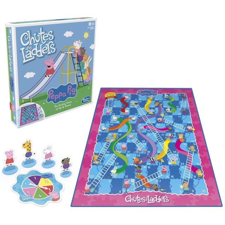 Jogo Interativo Peppa Pig Chutes & Ladders - Hasbro F2927 | Shopee Brasil