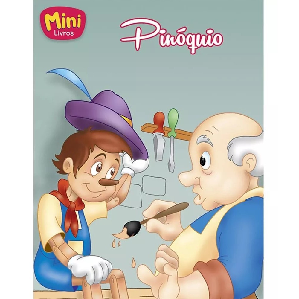 Livro Mini Classicos: Pinoquio Todo Livro | Shopee Brasil