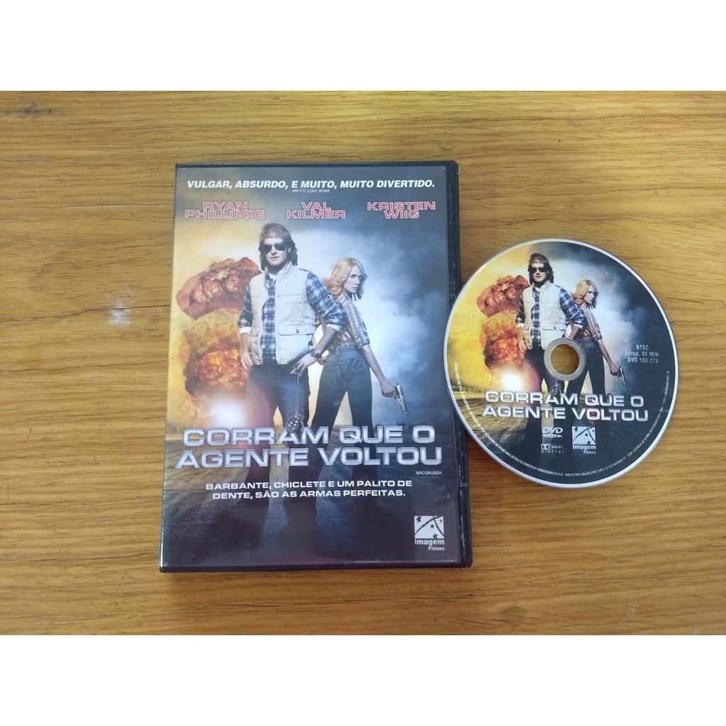 DVD CORRAM QUE O AGENTE VOLTOU - ORIGINAL | Shopee Brasil