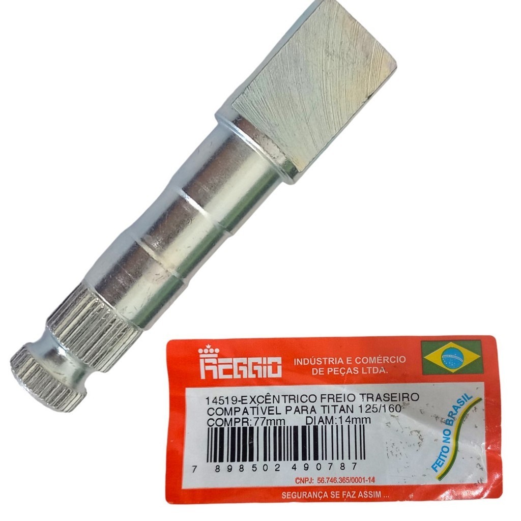Eixo Excêntrico Abre Patim Titan 125 00 á 18, Titan 150 160 | Shopee Brasil