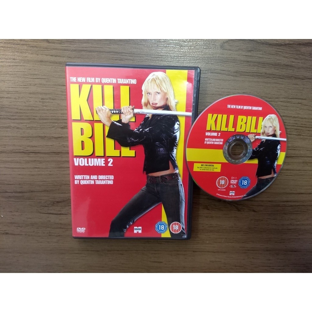 DVD KILL BILL VOLUME 2 - ORIGINAL - IMPORTADO | Shopee Brasil