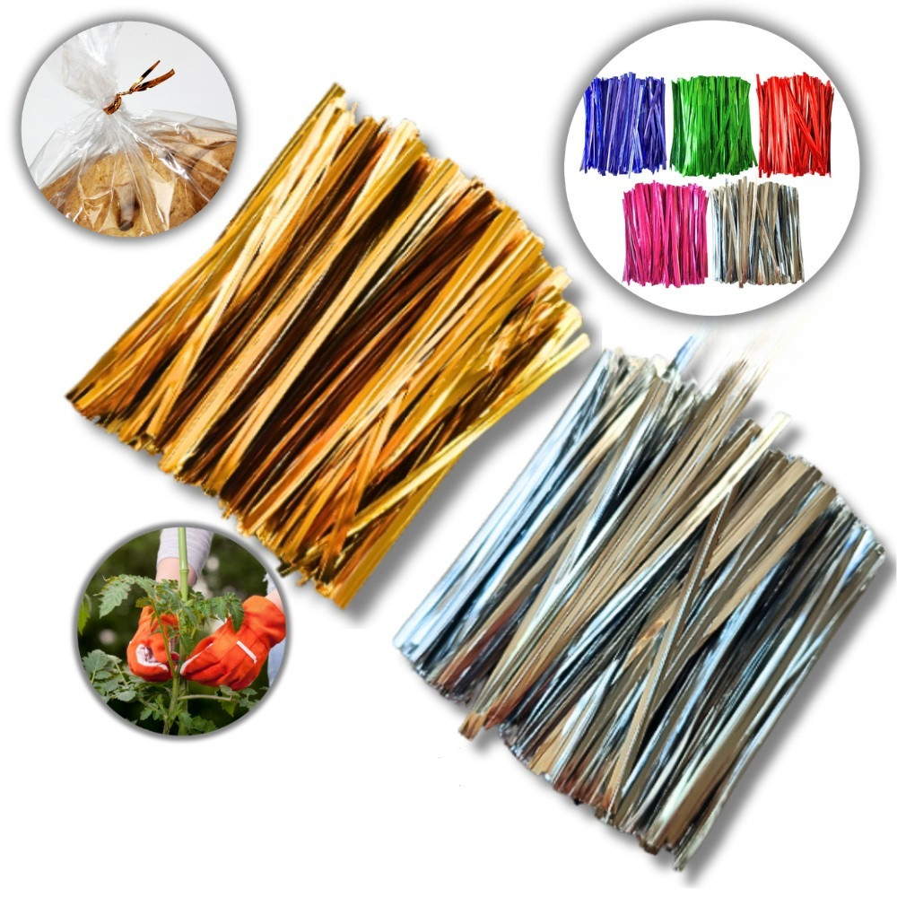 Fecho Metálico Amarra Variação de cores Prata Ouro Vermelho e Verde ...