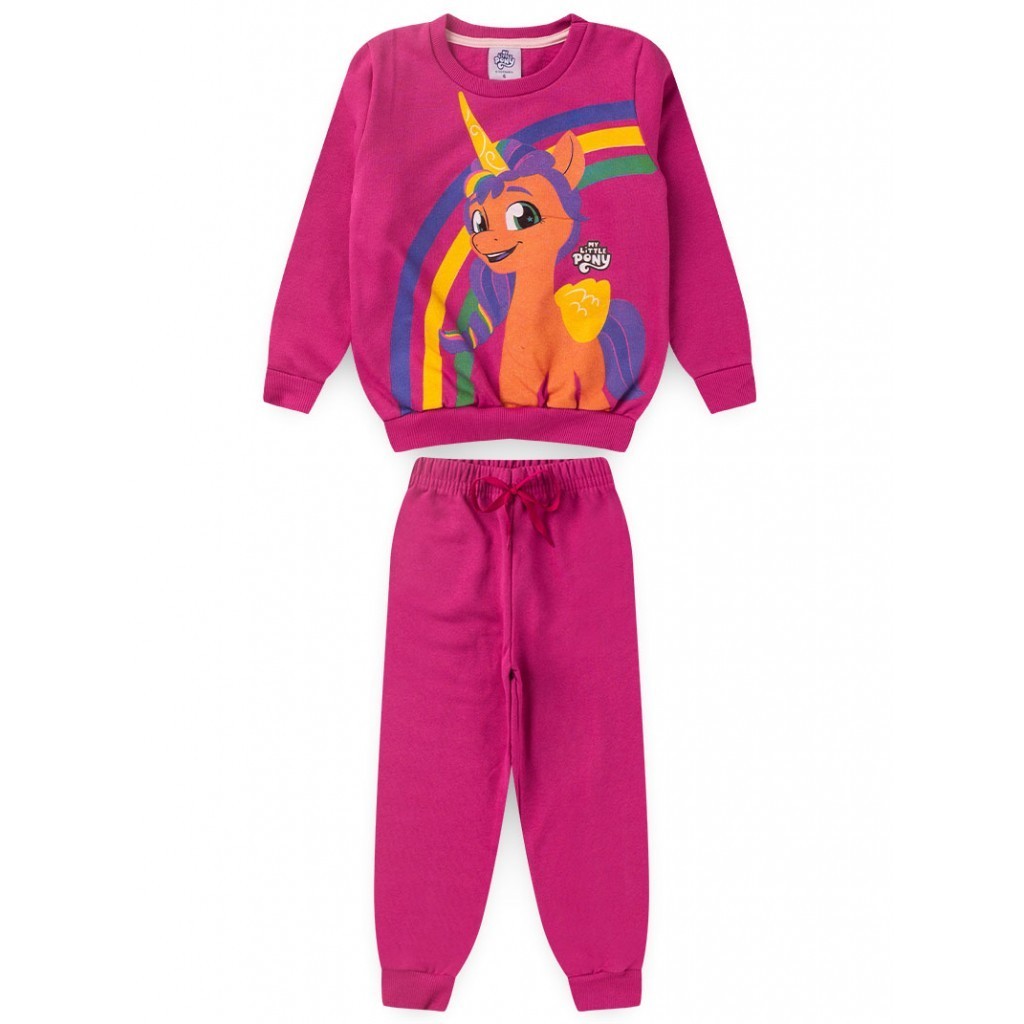 Conjunto Feminino Infantil Pony Encantado - My Little Pony | Shopee Brasil