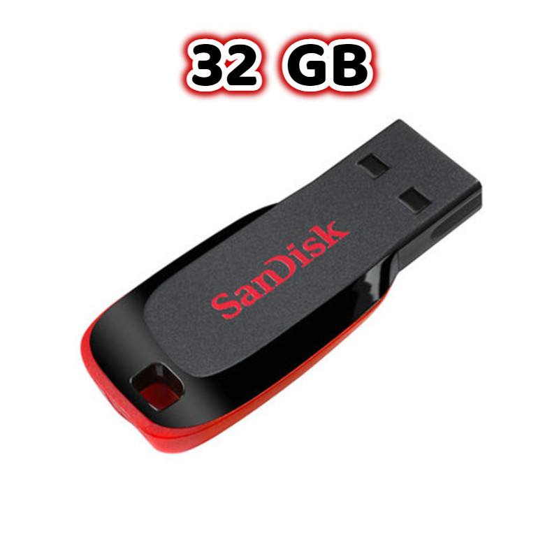 Pendrive Sandisk USB 8GB16GB 32GB 64GB Cruzer Lâmina 2.0 Flash Drive ...