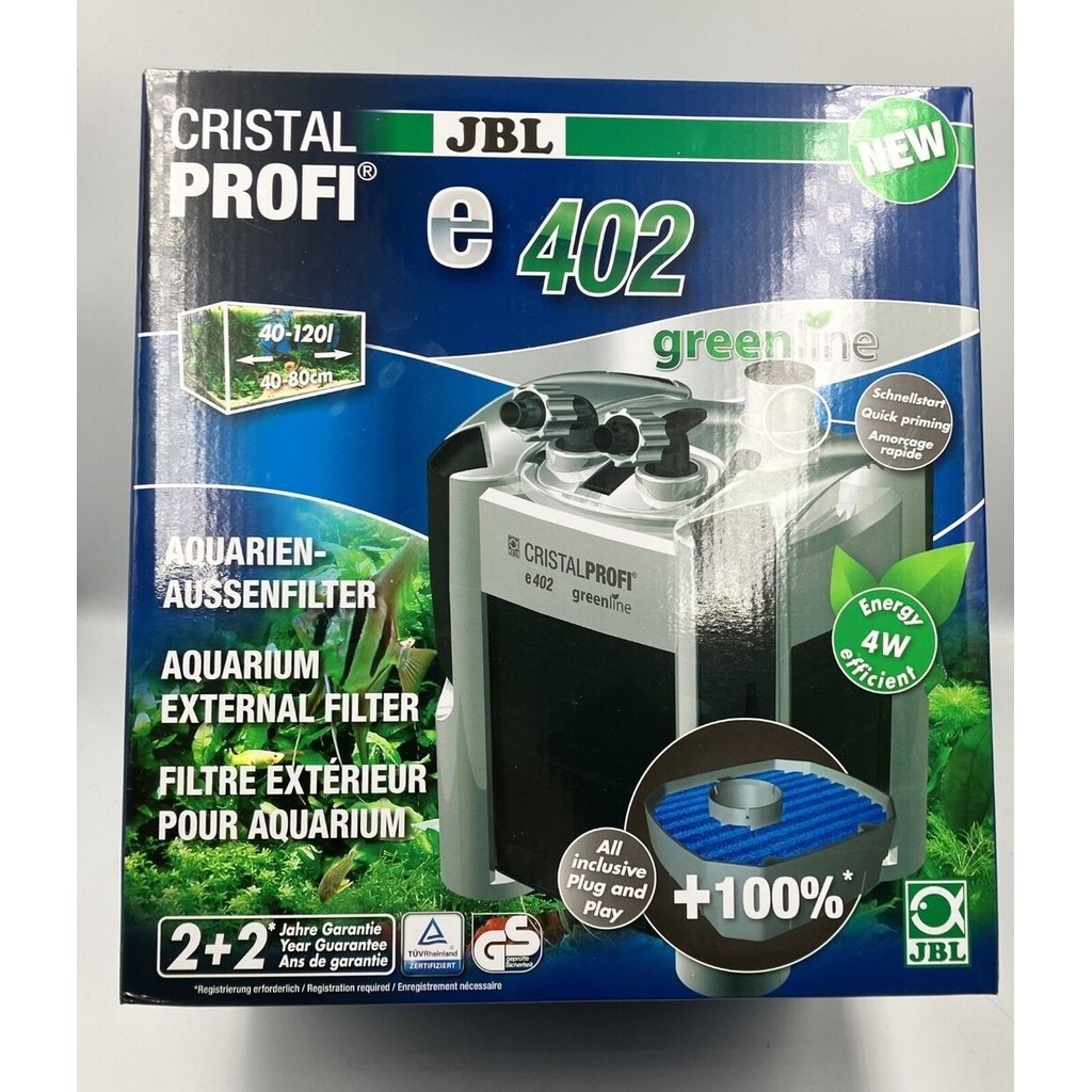 JBL CANISTER CRISTALPROFI e402 450L/H 127W Filtro Para Aquário | Shopee ...
