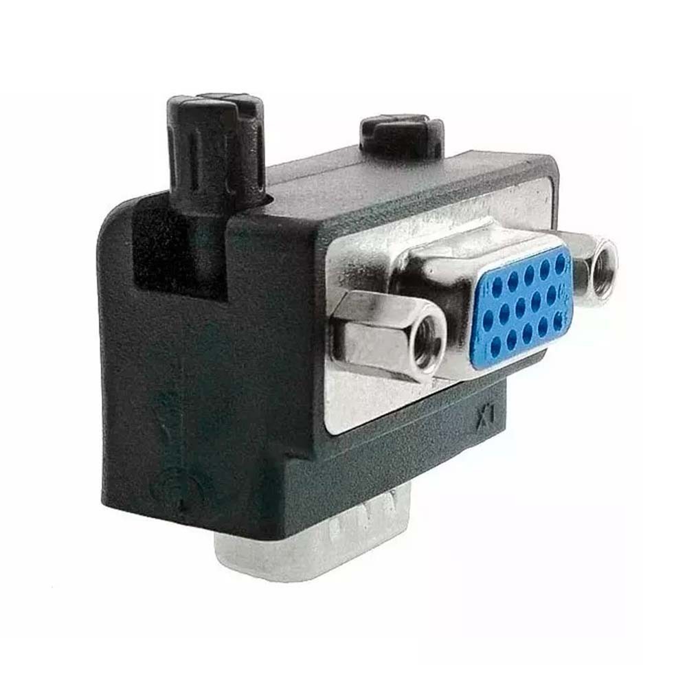 Adaptador VGA 90 graus MACHO x FEMÊA | Shopee Brasil
