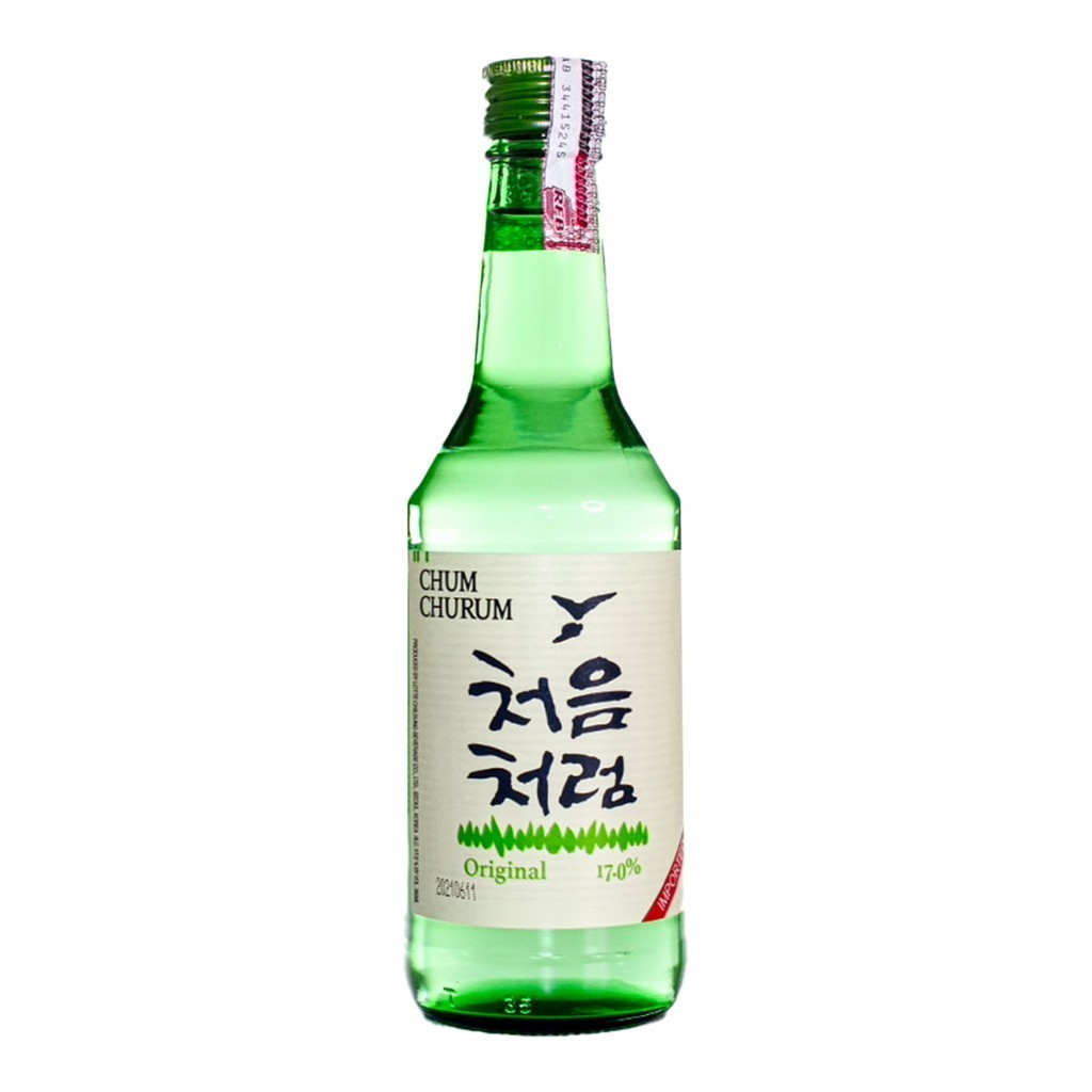 Soju Bebida Coreana Original Chum Chumrum Sochu Lotte 360ml | Shopee Brasil