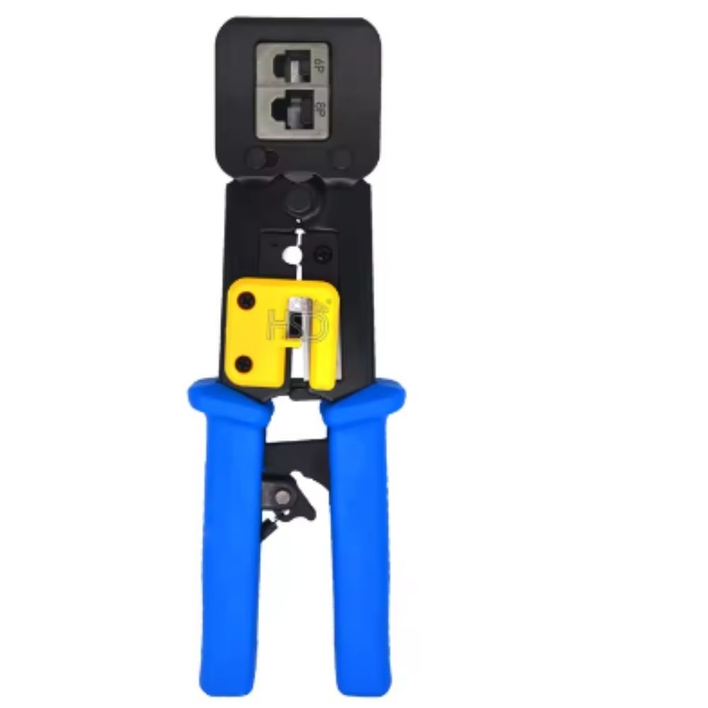 Alicate de crimpar EZ Crimp RJ45 Vazado Cat-6 Tipo EZ | Shopee Brasil