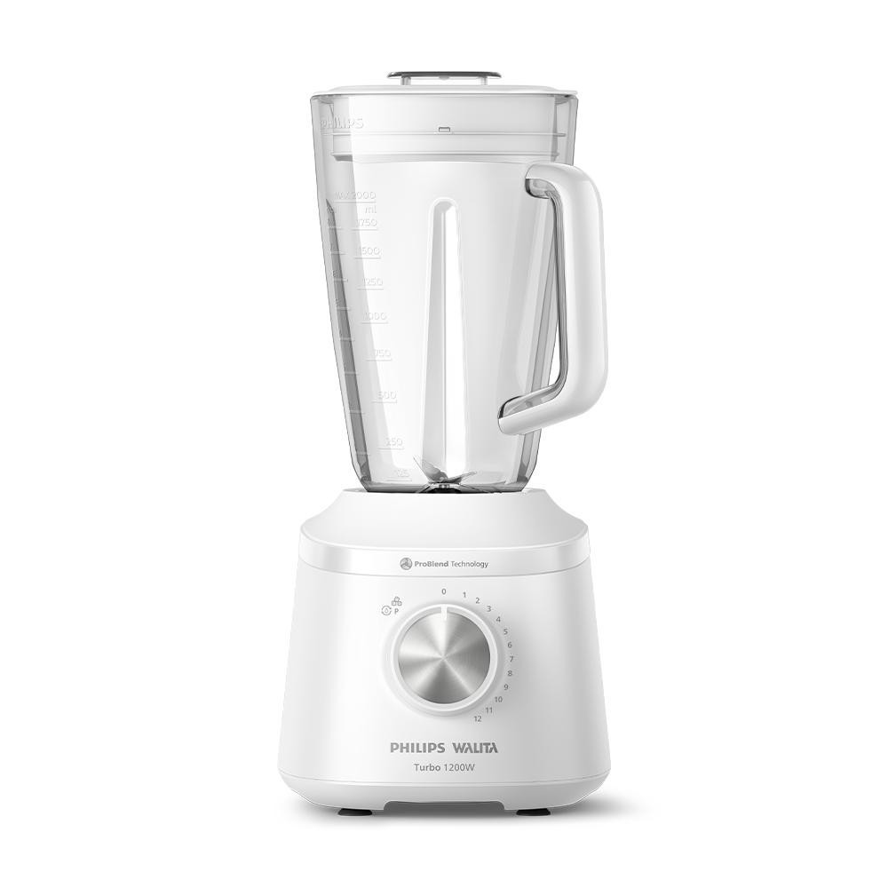 Liquidificador Série 3000 Turbo Branco Philips Walita 1200W | Shopee Brasil