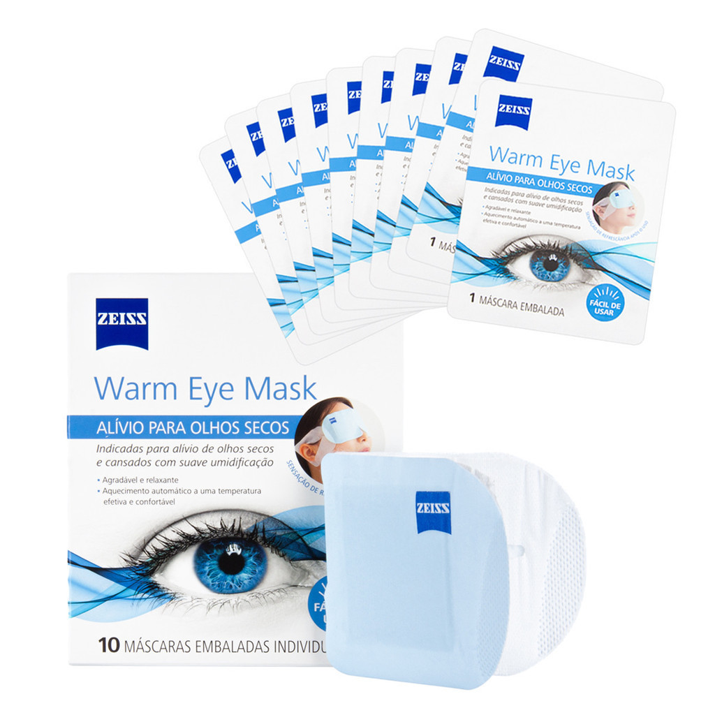 Zeiss Warm Eye Mask 10 Unidades | Shopee Brasil