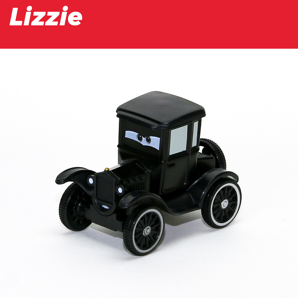 Mattel Disney Pixar Cars Lizzie 1/55 Carro de Metal Brinquedos, NOVO ...