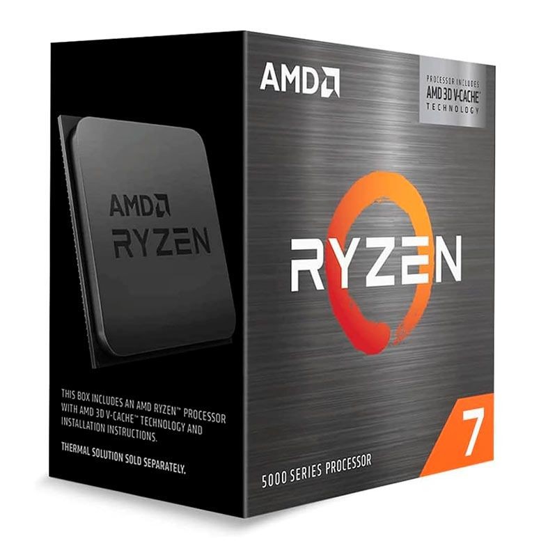 PROCESSADOR AMD RYZEN 7 5700X3D, 8-CORE, 16-THREADS, 3.0GHZ (4.1GHZ TURBO), CACHE 100MB, AM4 ...