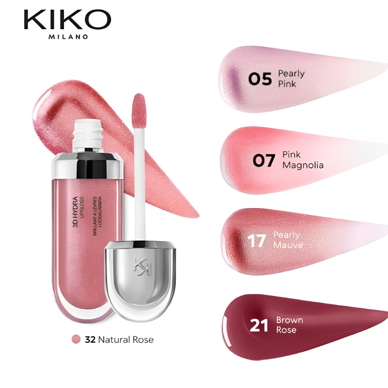 Lip Gloss 3D Hydra Gloss-Kiko Milano | Shopee Brasil