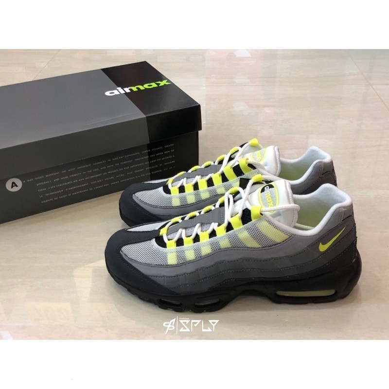 Alta Nike Air Max 95 e Neon Verde CT1689-001. | Shopee Brasil