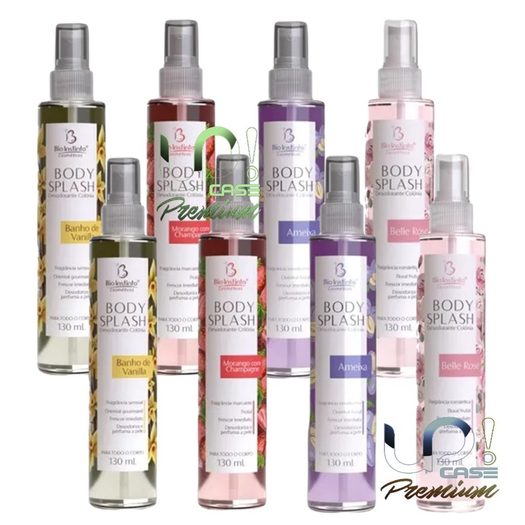 08 Body Splash Bio Instinto 130mL (Perfume Corporal) | Shopee Brasil