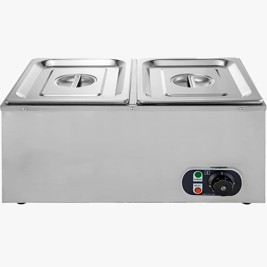 Rechaud Buffet 2 Cubas Elétrico 1/2 Zepper ZPRC02E | Shopee Brasil