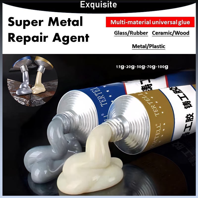 100g Cola de reparo mágico AB Cola de fundição Adesivo de reparo ...