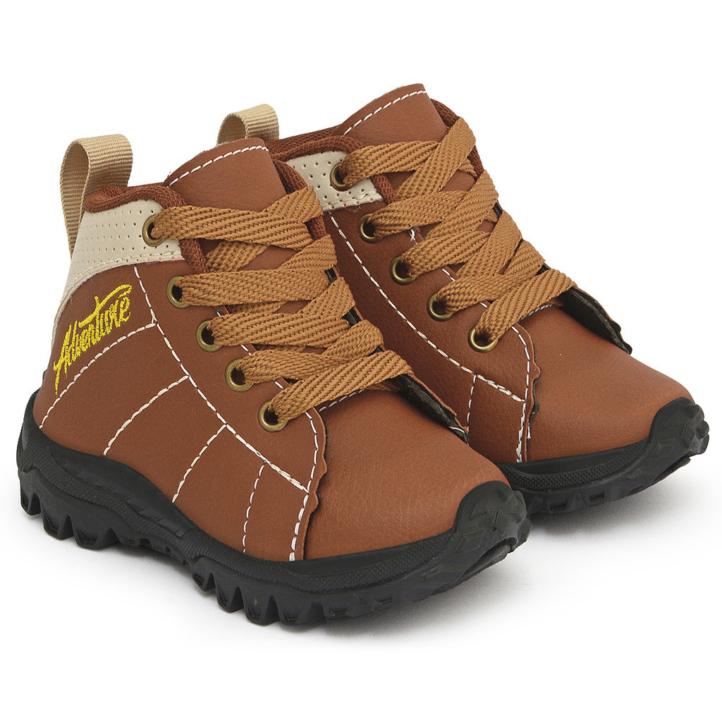 Bota Masculina Infantil Coturno Menino Botinha Masculino | Shopee Brasil
