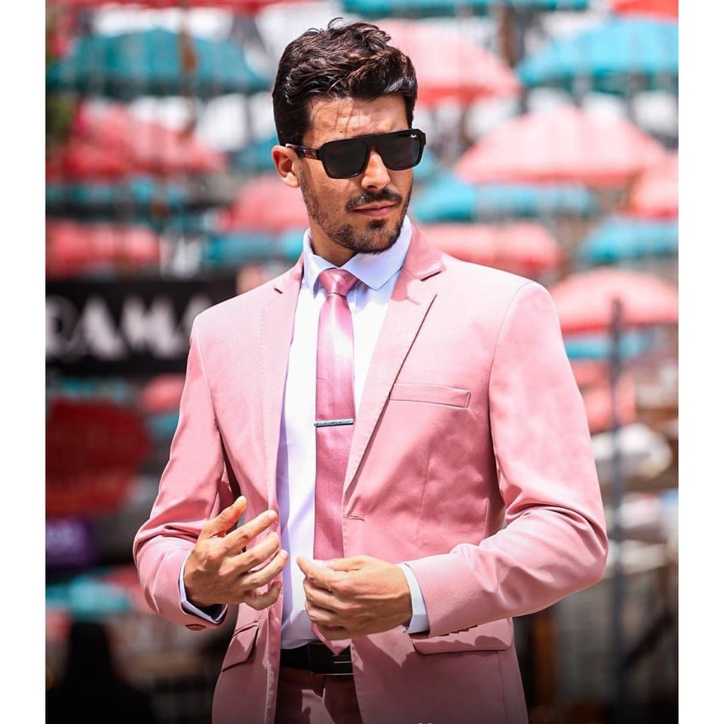 Terno/Costume Microfibra - Rosa | Shopee Brasil