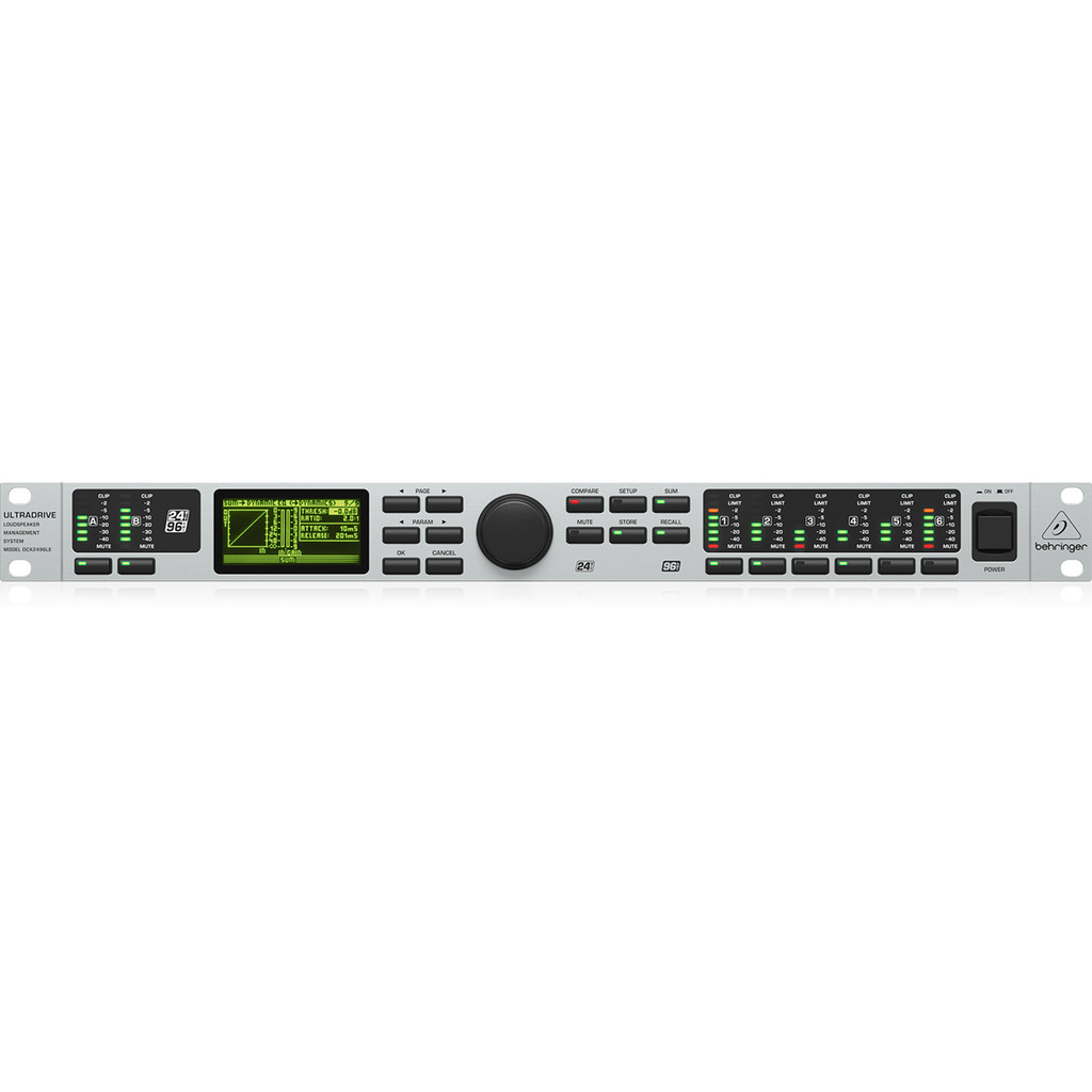 Processador Digital Behringer Ultradrive Dcx2496le Crossover 110v ...