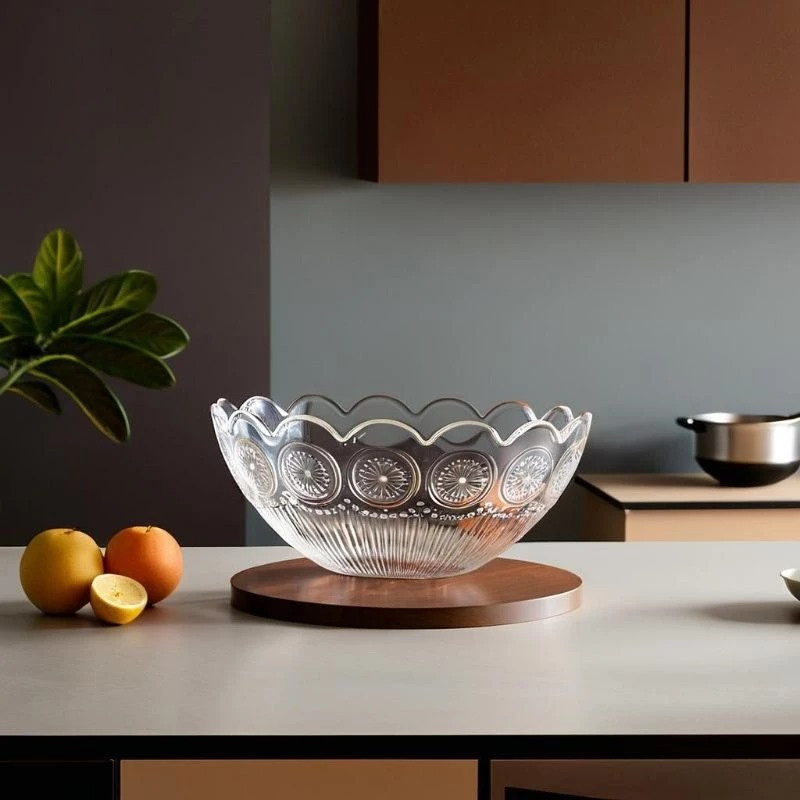 Bowl Grande de Vidro Transparente 1.7L - DUMIAT | Shopee Brasil