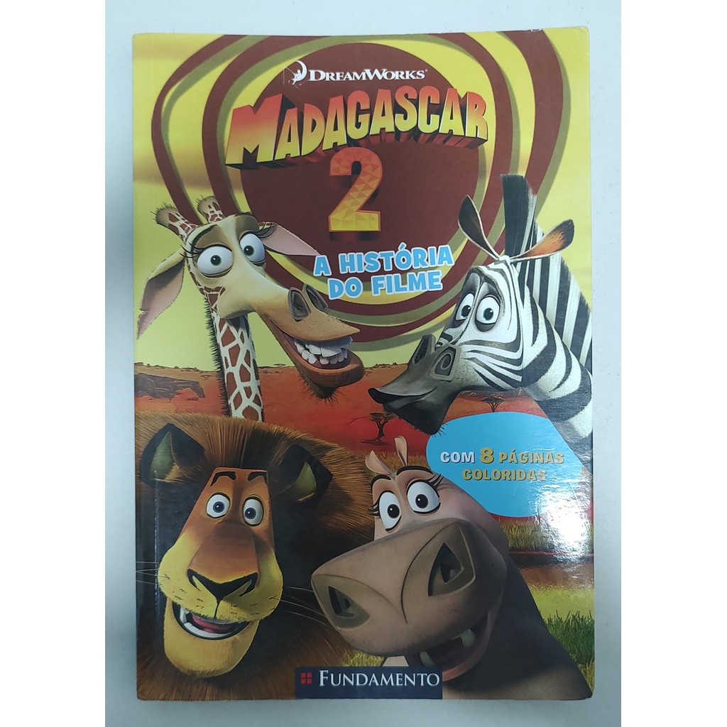 Madagascar 2: A História Do Filme de J. E. Bright 7251527 | Shopee Brasil