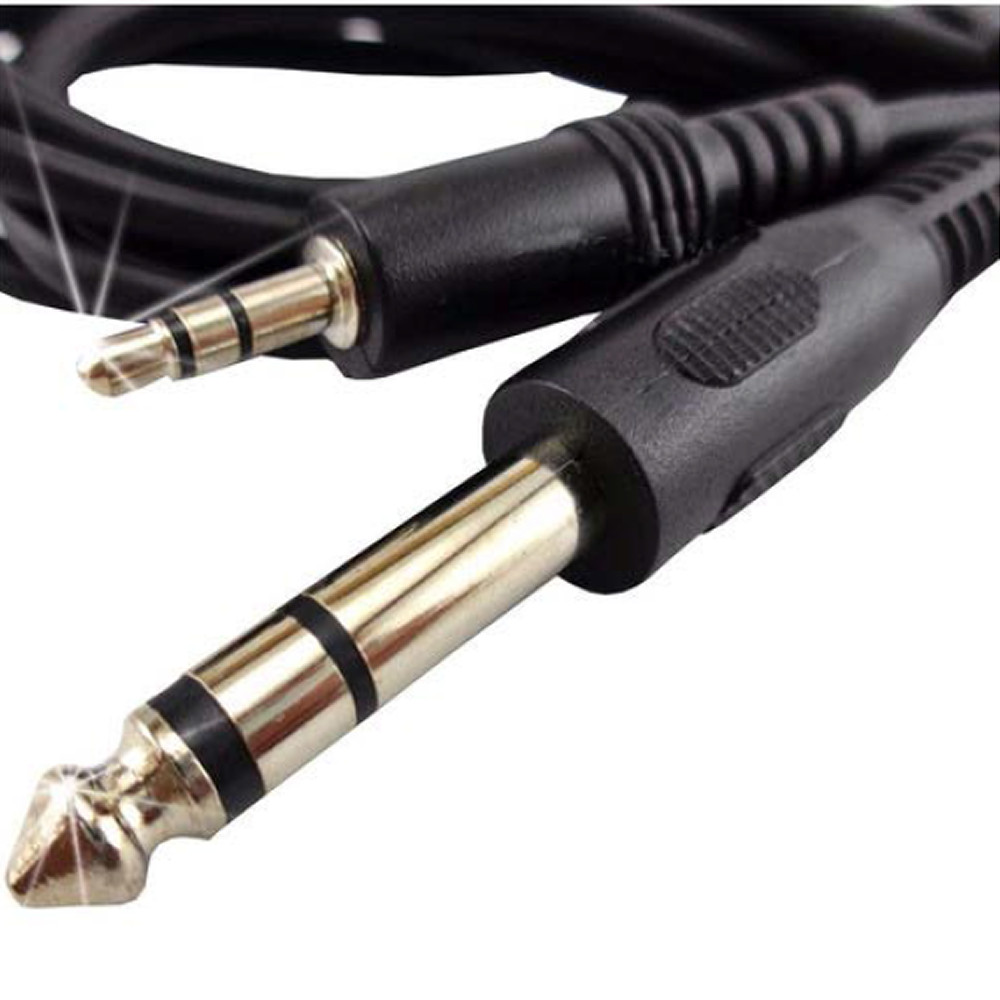 Cabo P2 Stereo X P10 Stereo 5 Metros Alta Qualidade - STORM TECH | Shopee Brasil