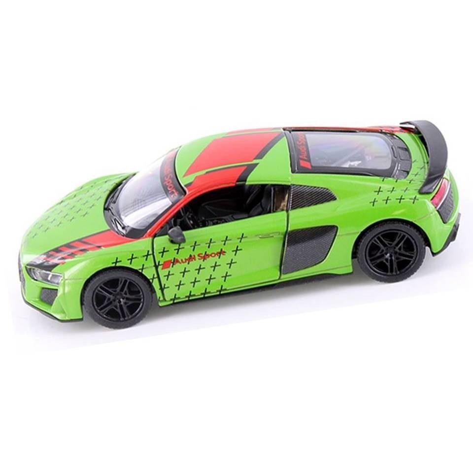 Miniatura Audi R8 Coupe Livery Edition 2020 Kinsmart 1:36 Metal e ...