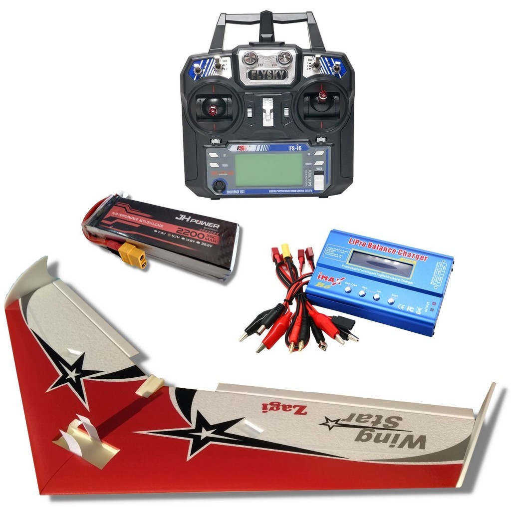 Asa Zagi Wing Star Horizon Aeromodelos 100cm Completa com Eletrônica ...