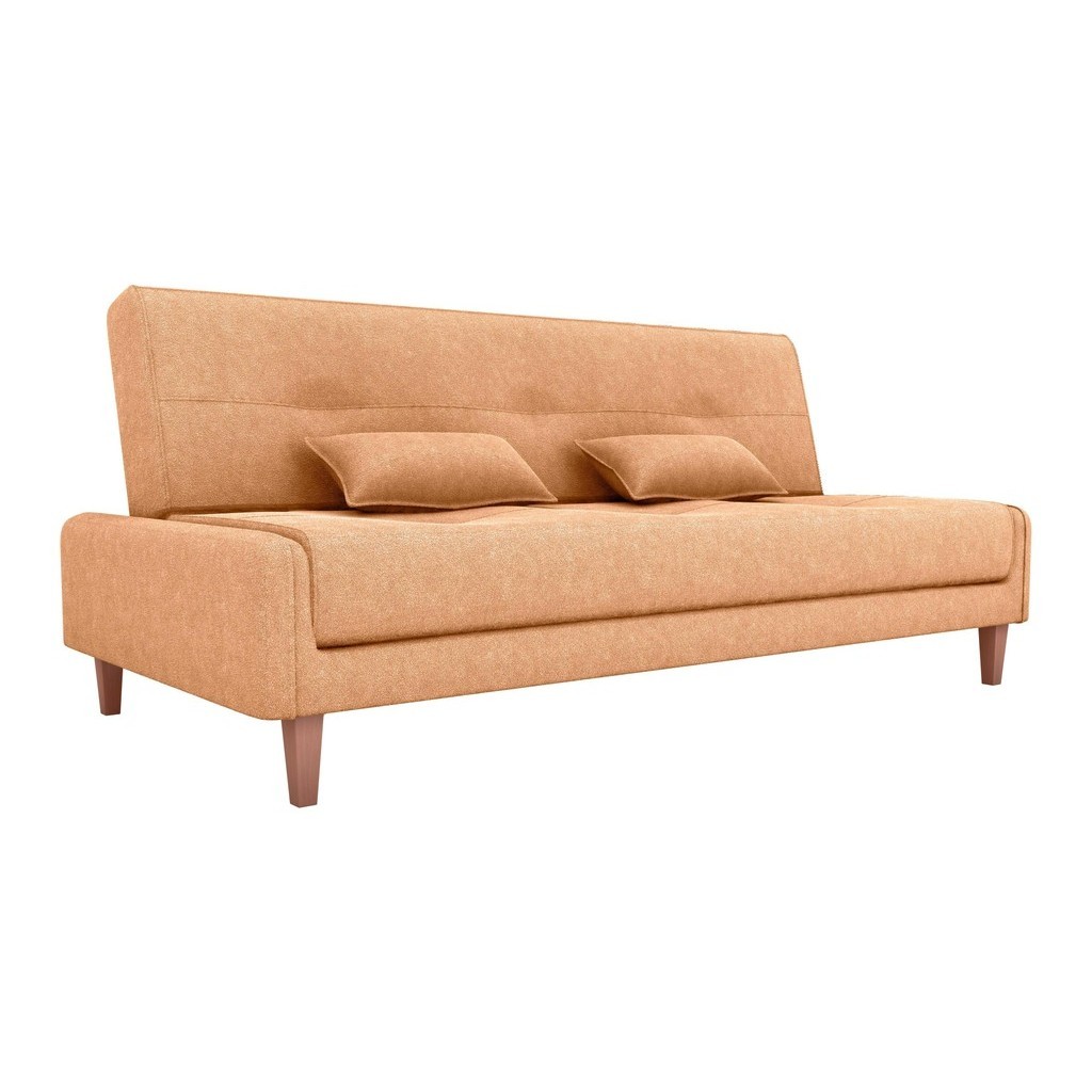 Sofá cama 3 lugares 1,90 mts Blanca Matrix Mostarda | Shopee Brasil