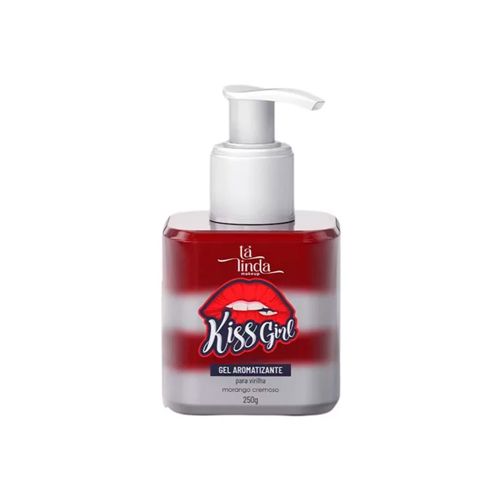 Gel Aromatizante Beijavel Corpo Kiss Girl Tá Linda Morango 250g ...