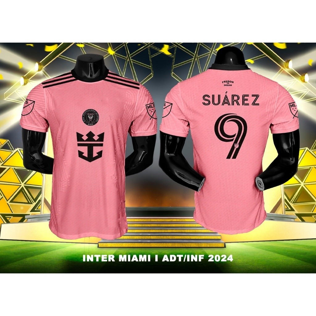 Camisa De Time - MIAMI SUAREZ 2024 | Shopee Brasil