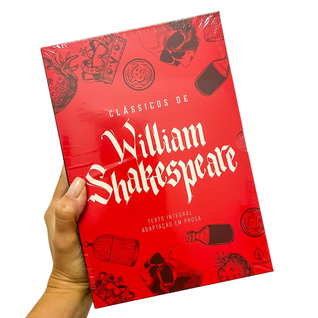 Kit 7 livros Box Classicos de William Shakespeare Editora Principis ...