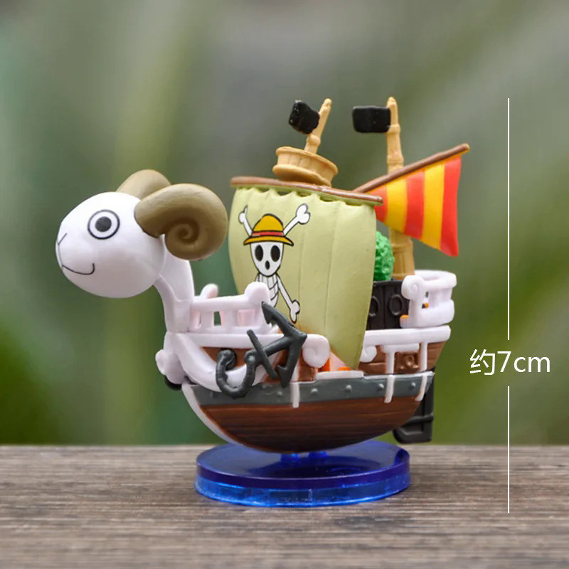 Figura De Um Navio De Uma Peça Luffy Modelo De Brinquedo Periférico ...