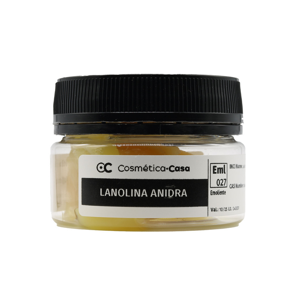 Lanolina Anidra pasta 100% natural 50g para uso cosmético | Shopee Brasil