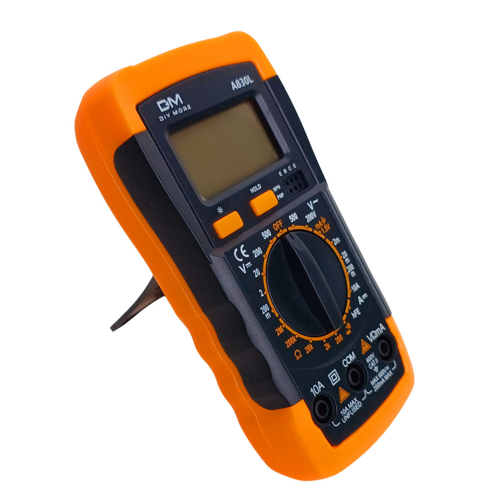 MULTÍMETRO MULTI TESTE DIGITAL A830L VISOR LED SINAL SONORO | Shopee Brasil