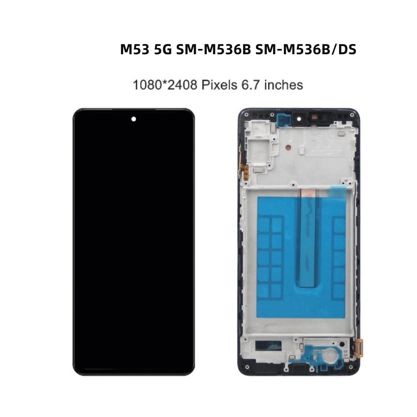 Vivid M52 5G&M53 5G Display Compativel M526 M536 Frontal Tela Com Aro ...