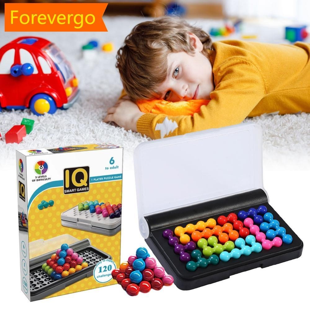 forevergo 2D & 3D 120 Desafios IQ Puzzler Game Intelligence Magic Beads ...