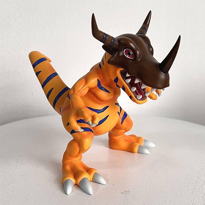 12cm Digimon adventure agumon greymon action figure boneco | Shopee Brasil