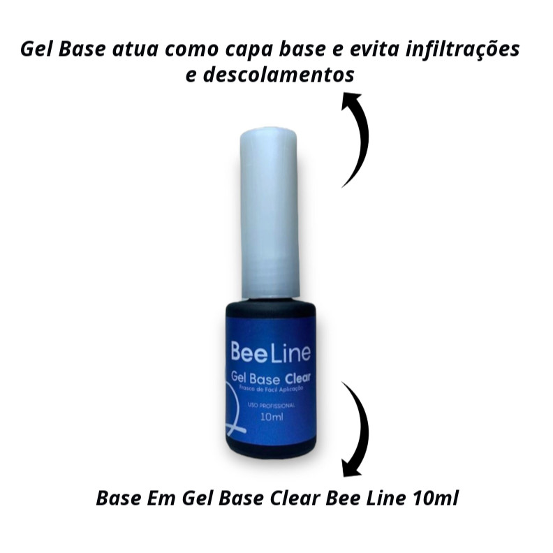 Base Em Gel Base Clear Bee Line 10ml | Shopee Brasil