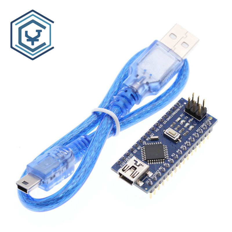 1 Peça Compatível Com Arduino Nano CH340 Driver USB Cabo 3.0 ATmega328 ...