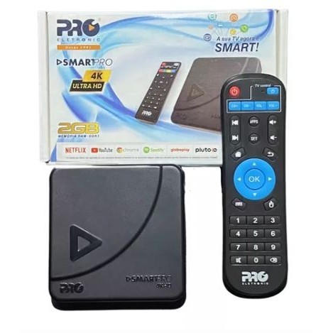 SMARTPRO ELETRONIC PROSB-3000 2GB RAM 4K | Shopee Brasil