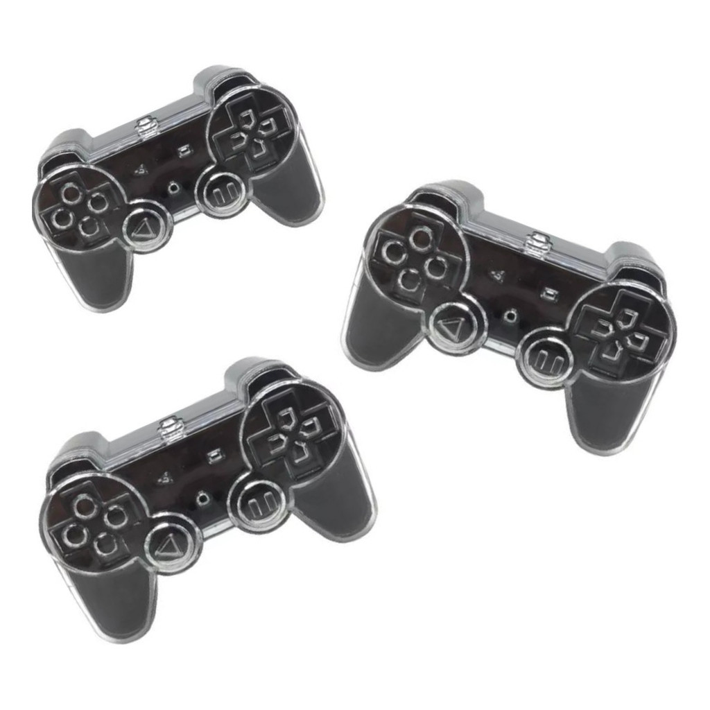Kit 10 Enfeite Mini Controle Vídeo Game Festa Gamer Controle ...